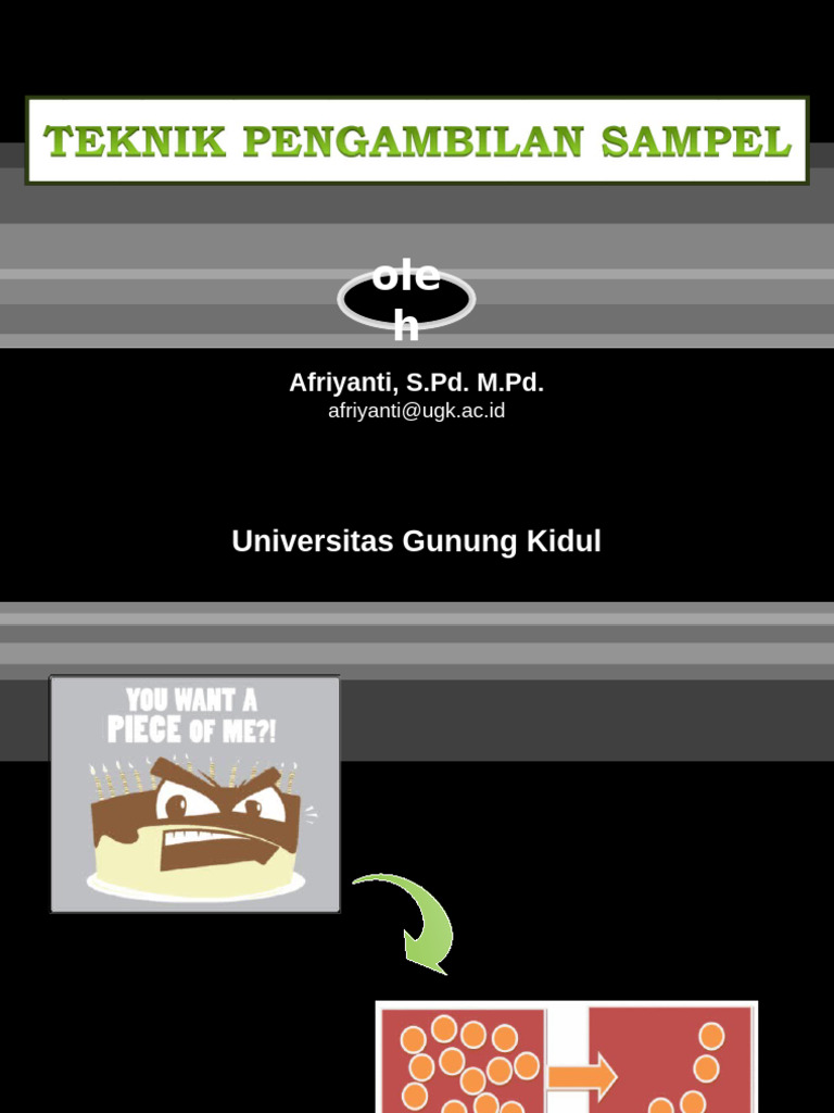 Teknik Sampling | PDF