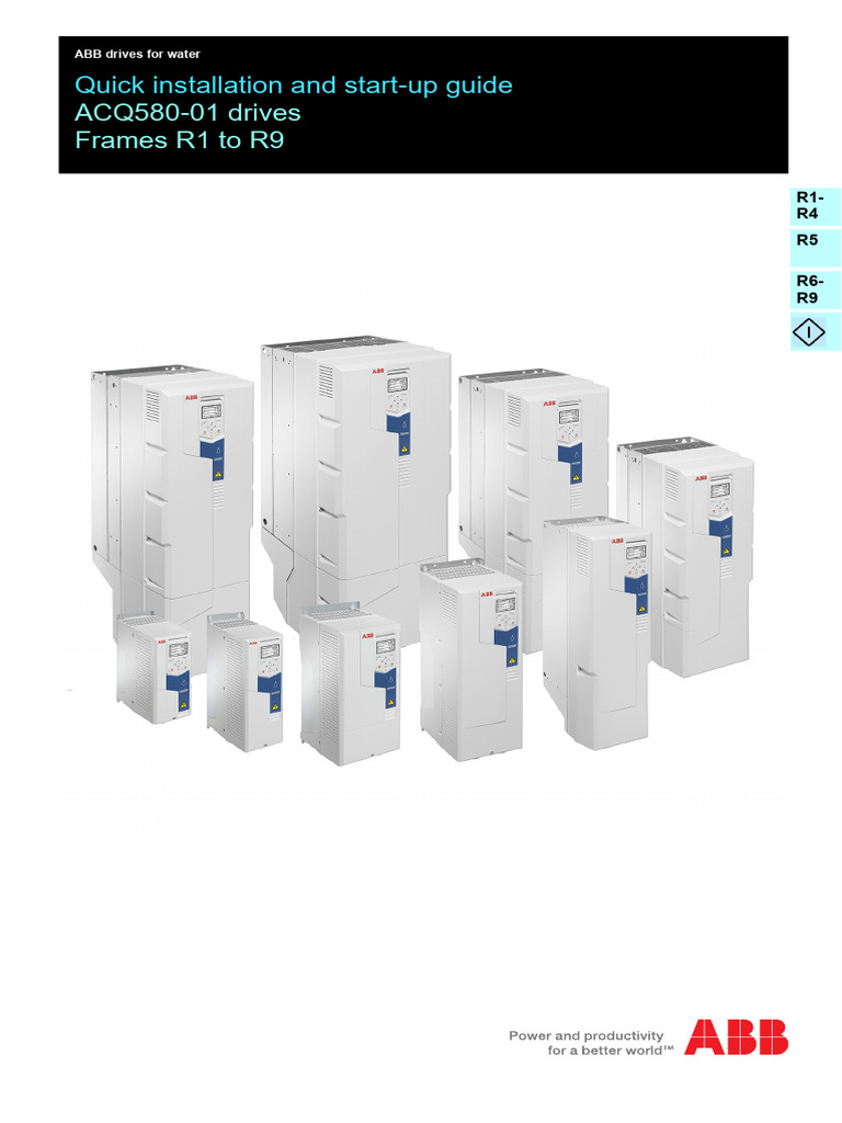 ACQ580-01 Quick Installation and Start-Up Guide US 3AXD50000049128 Rev ...