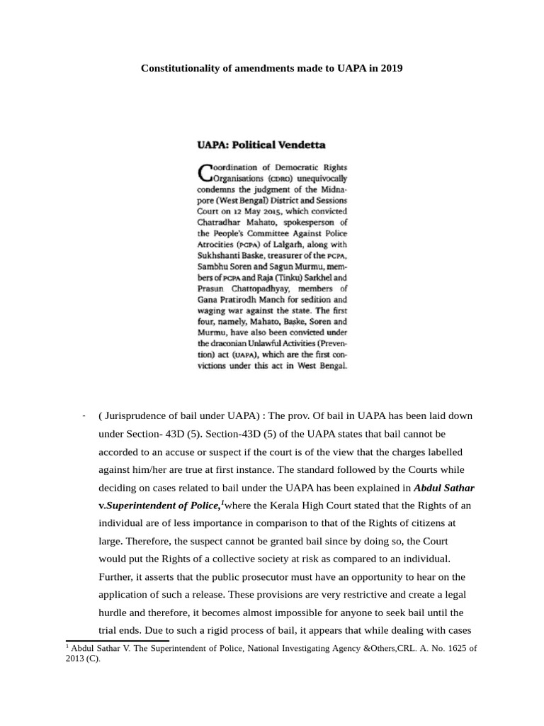 UAPA | PDF