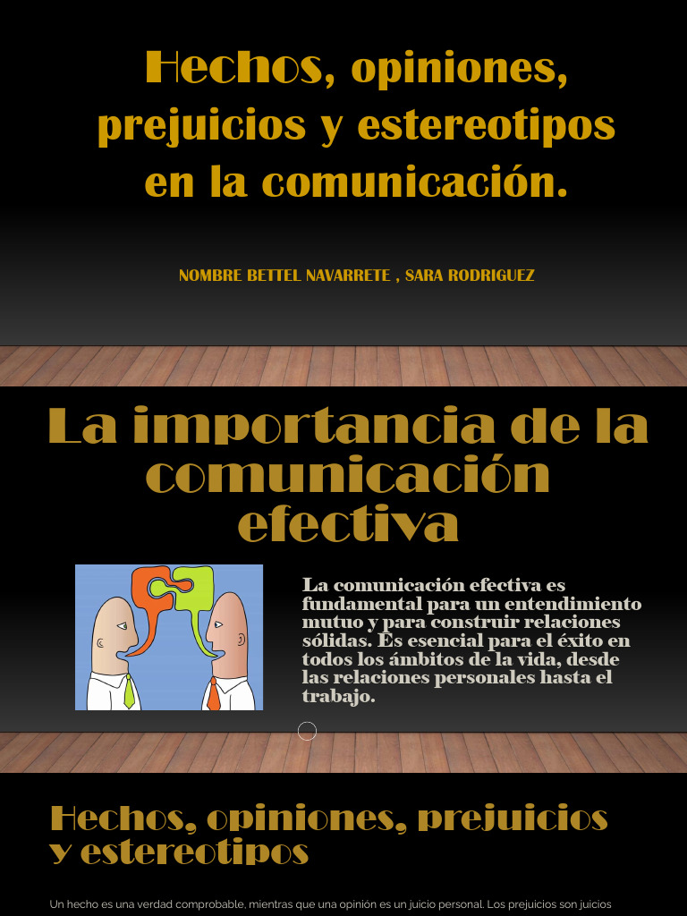 La-Importancia-De-La-Comunicacion-Efectiva D B Y S | PDF