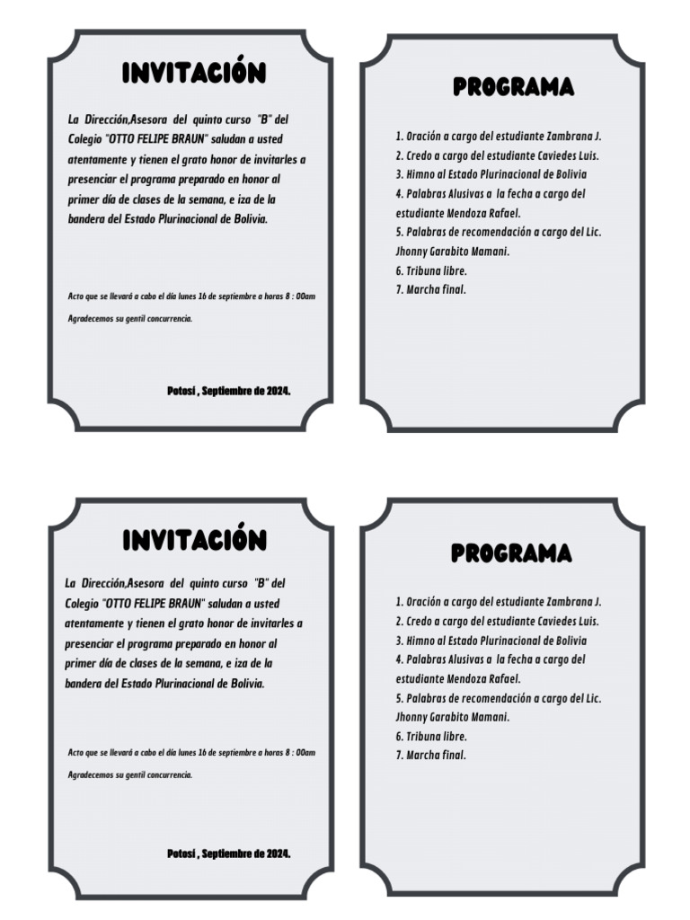 Biptico-Iza-Primer-Dia-De-Clases-Pma-222 - Compress (1) .PDF - 20240914 - 215708 - 0000 | PDF