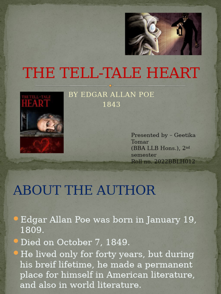 The Tell-Tale Heart | PDF