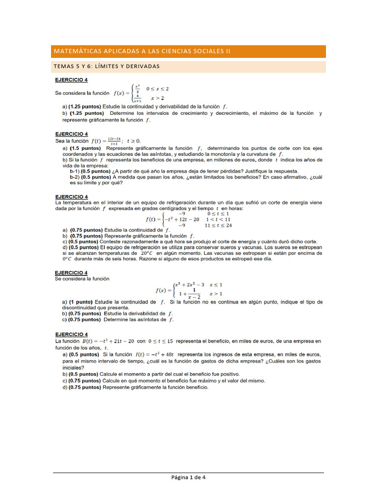 Tema6 Ejercicios | PDF