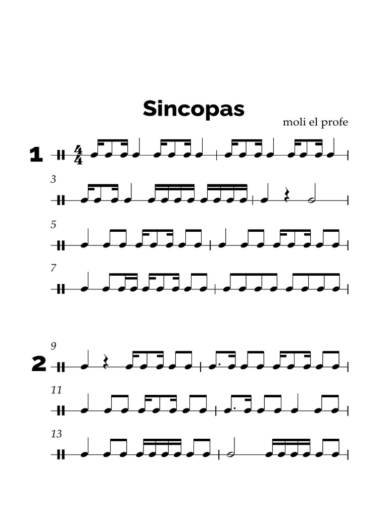 Sincopa Breve | PDF