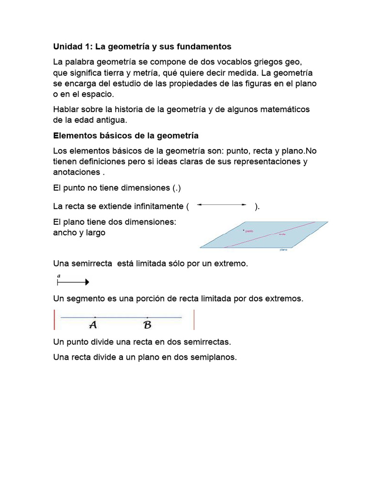 Documentos Matemáticas | PDF | Axioma | Geometria