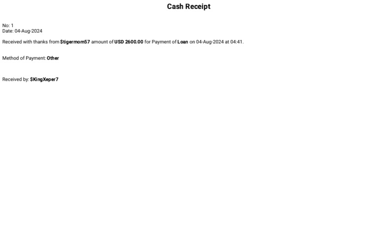 Cash Receipts 1 | PDF