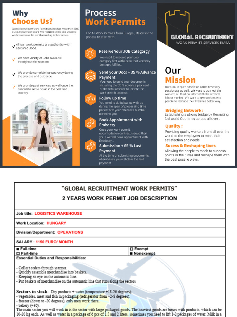 Global Work Permits | PDF