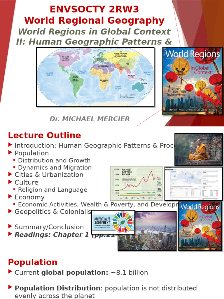 2RW3 Human Geographic Patterns & Processes | PDF