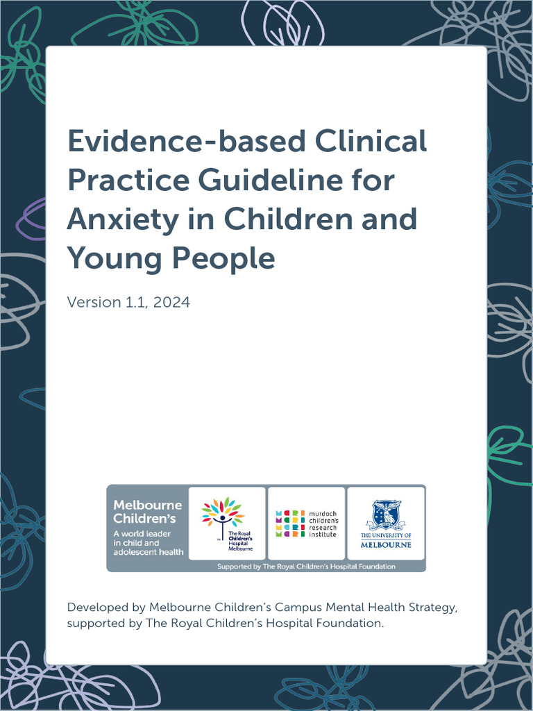 evidence-based-clinical-practice-guideline-for-anxiety-in-children-and ...