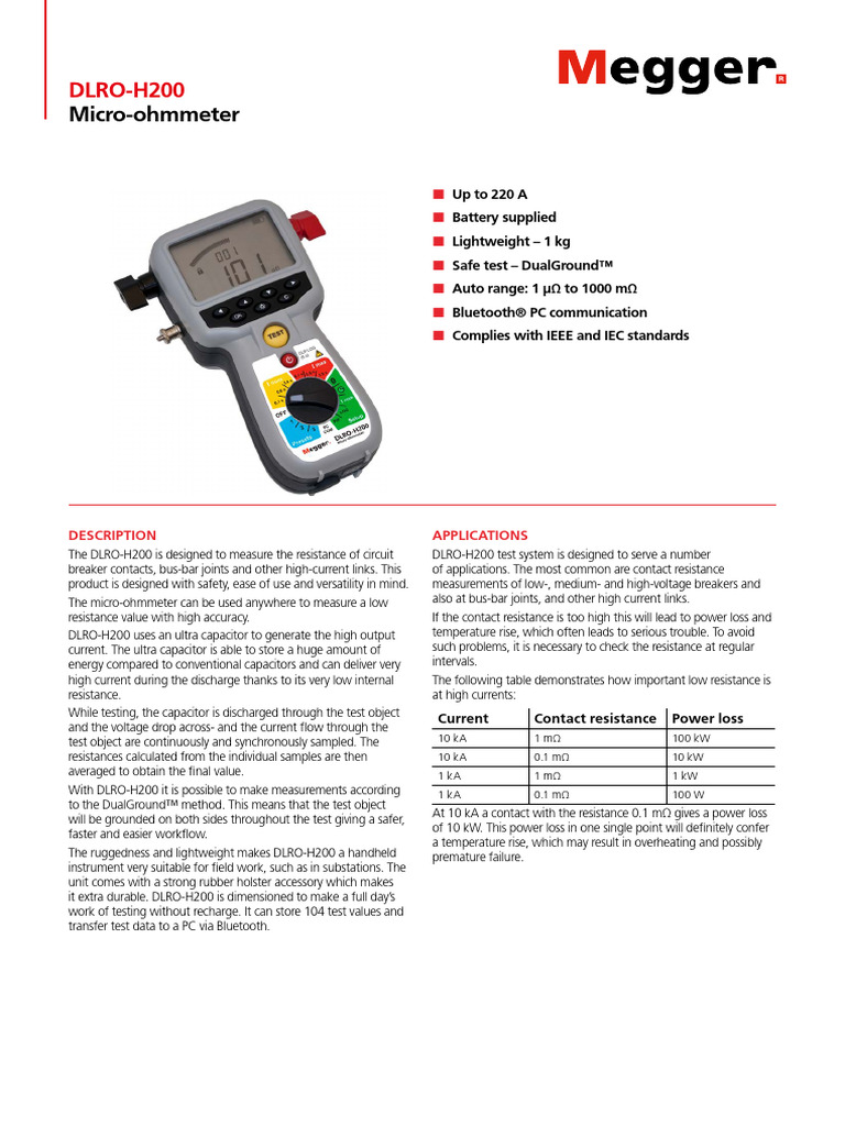 DLRO-H200 DS en | PDF