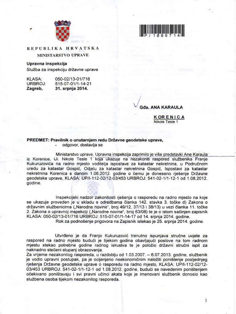 Inspekcija Zadnji | PDF