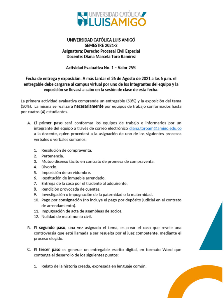 Primera Actividad Evaluativa | PDF