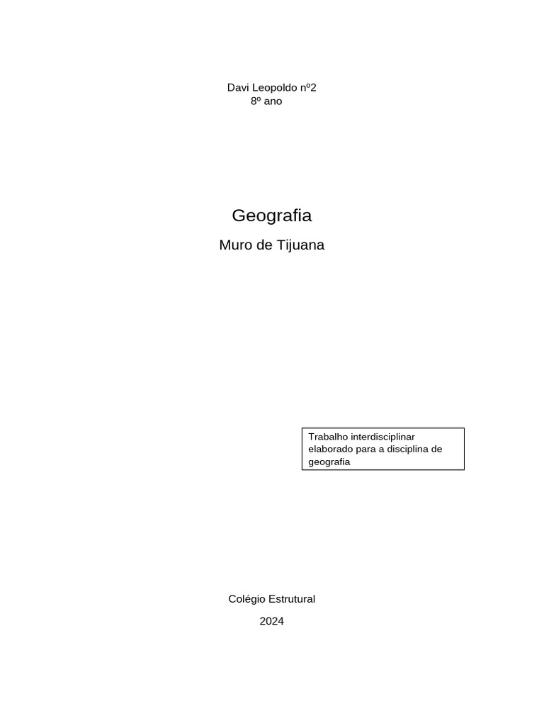Muro de Tijuana | PDF