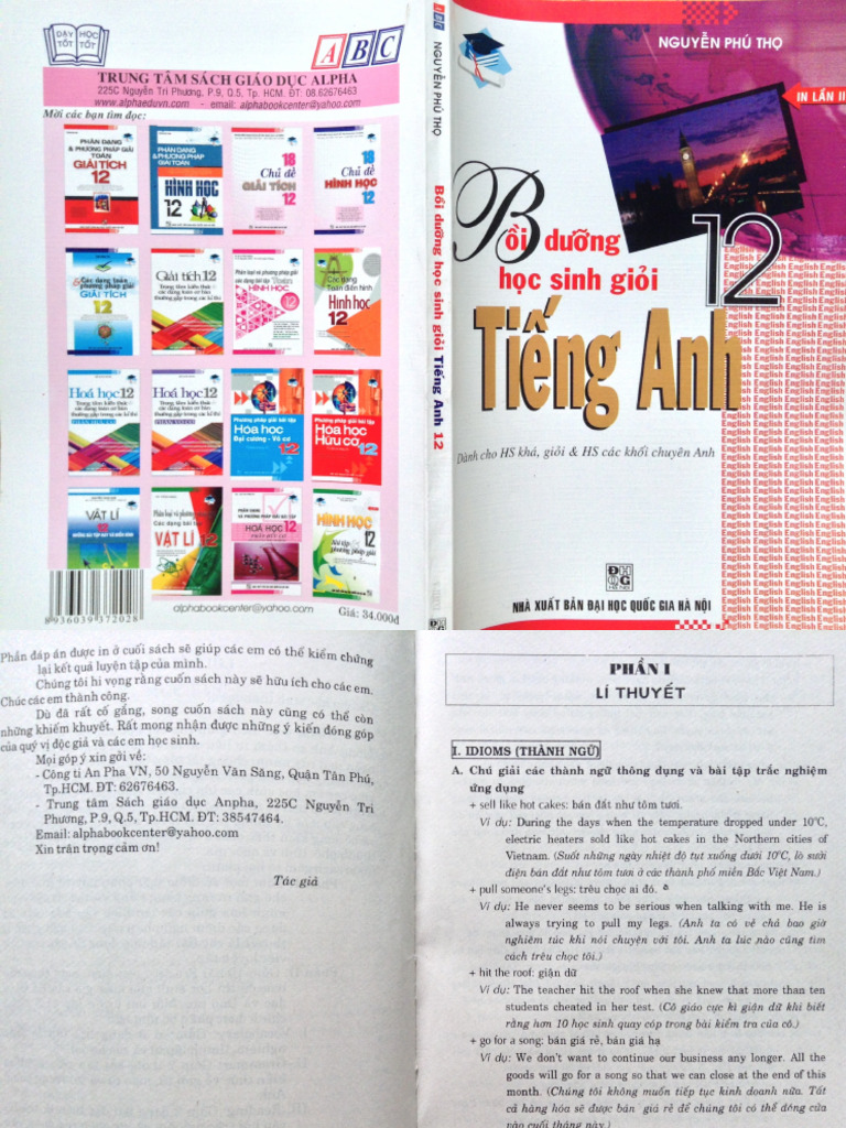 Boi Duong Hoc Sinh Gioi Tieng Anh Lop 12 | PDF