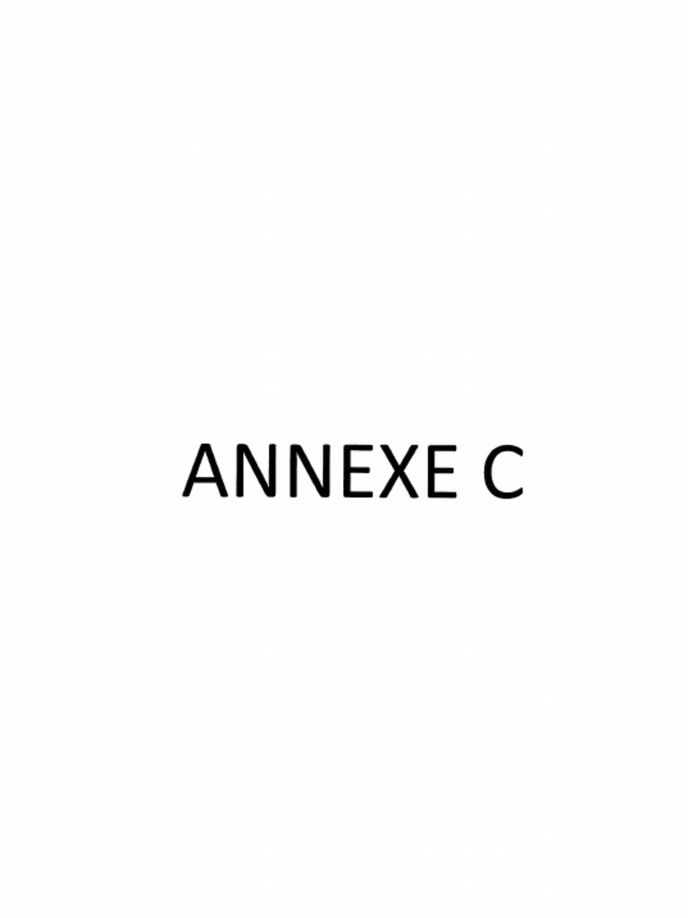 Annexe c. Conditions Generales | PDF