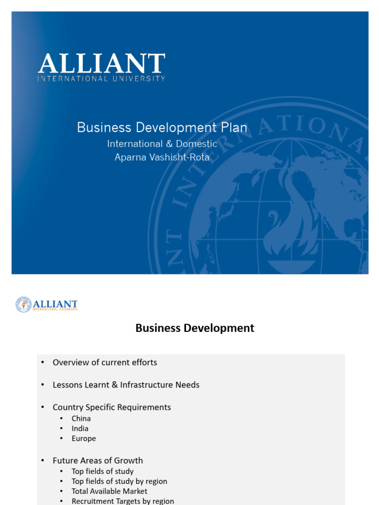 Business Development Plan | PDF