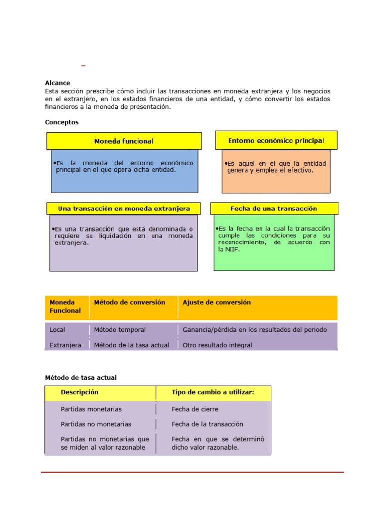 Seccion # 30 – Conversión de la moneda extranjera | PDF