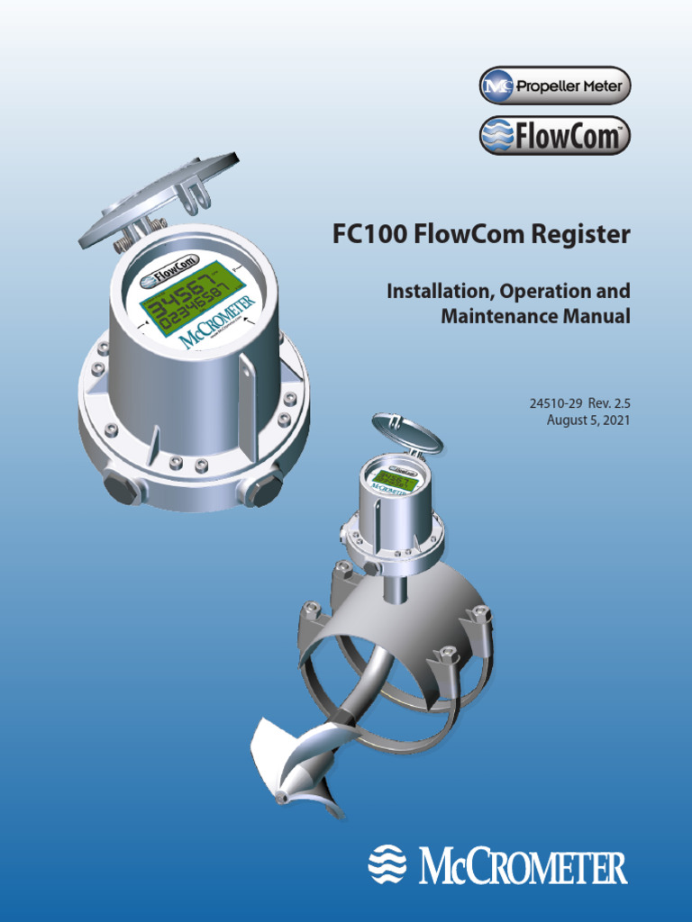 Manual de Flujometro Digital | PDF