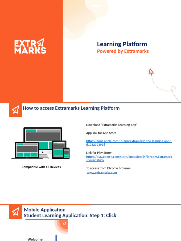 Extramarks Orientation Presentation | PDF