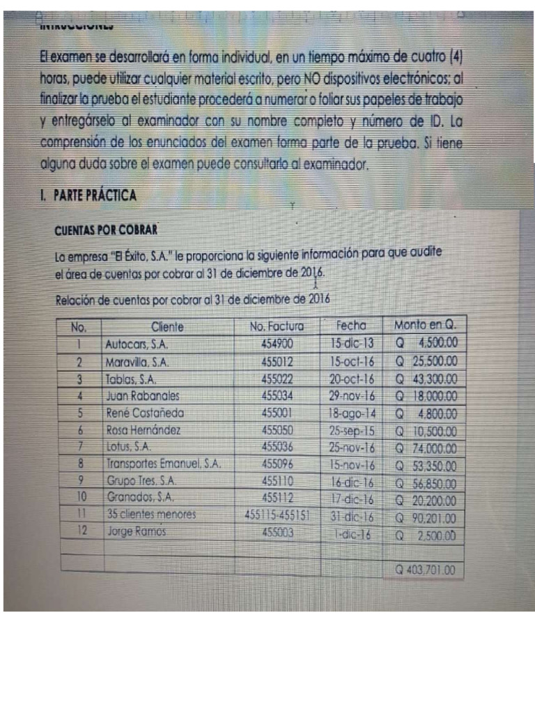 Anexo Completo CXC | PDF