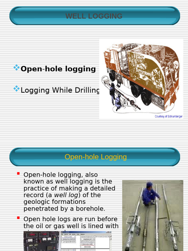18 Open Hole Well Logging 4s r17 | PDF