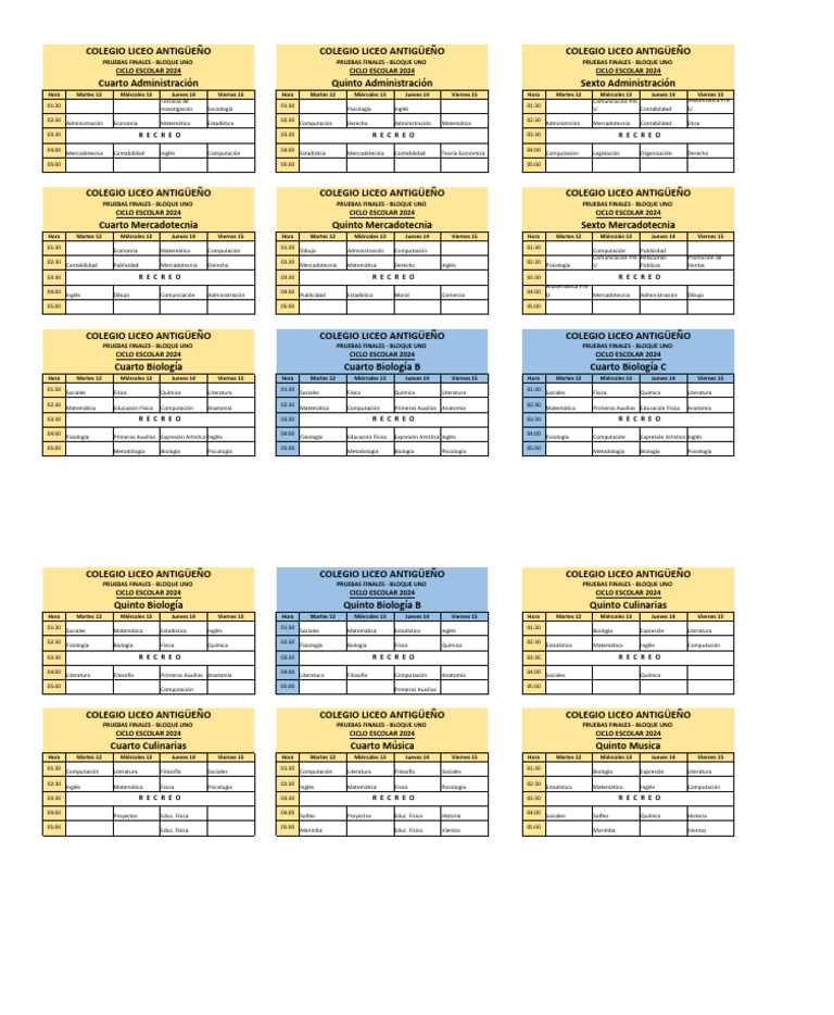 Pruebas Finales 2024 JV | PDF | Science