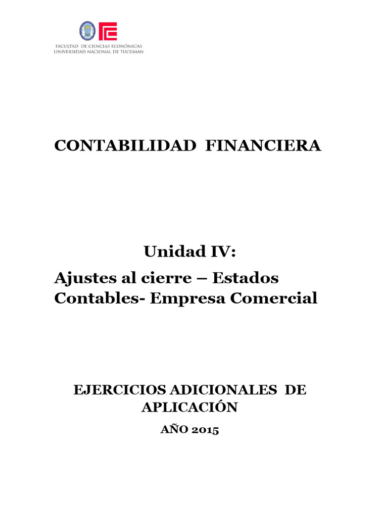 Ejercicios Adicionales U4 | PDF