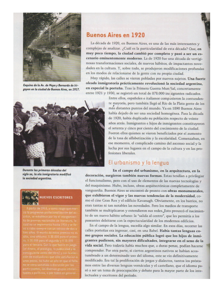 La Identidad Del Otro. Inmigracion | PDF