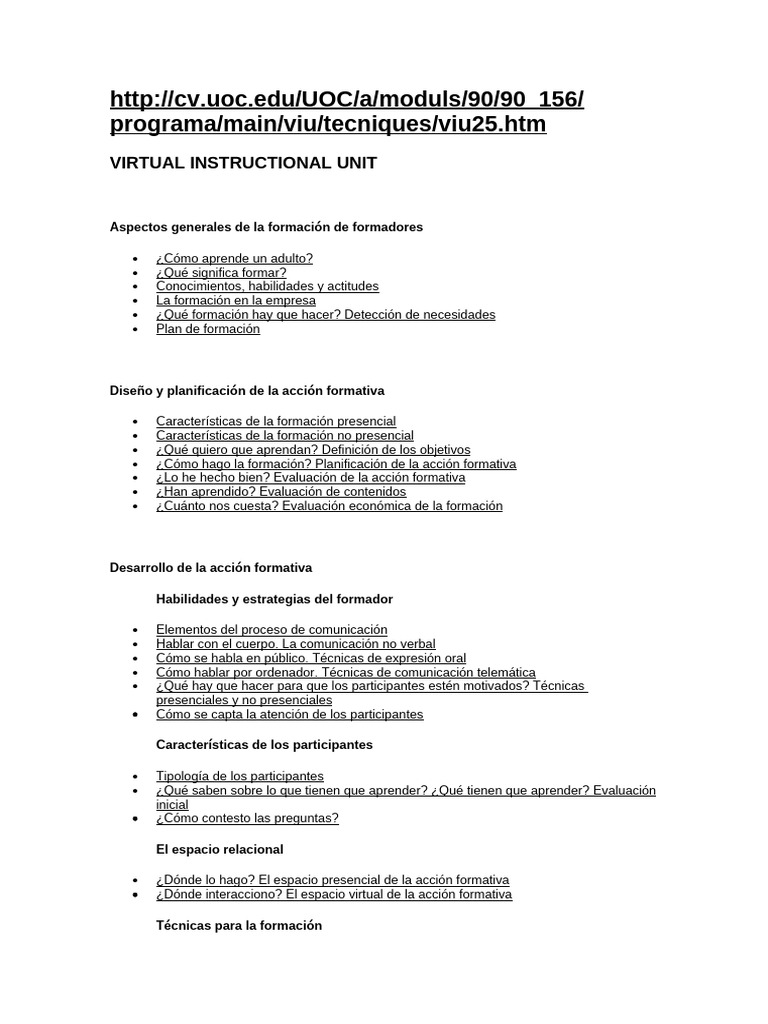 Tecnicas Para La Formacion De Maestros Pdf