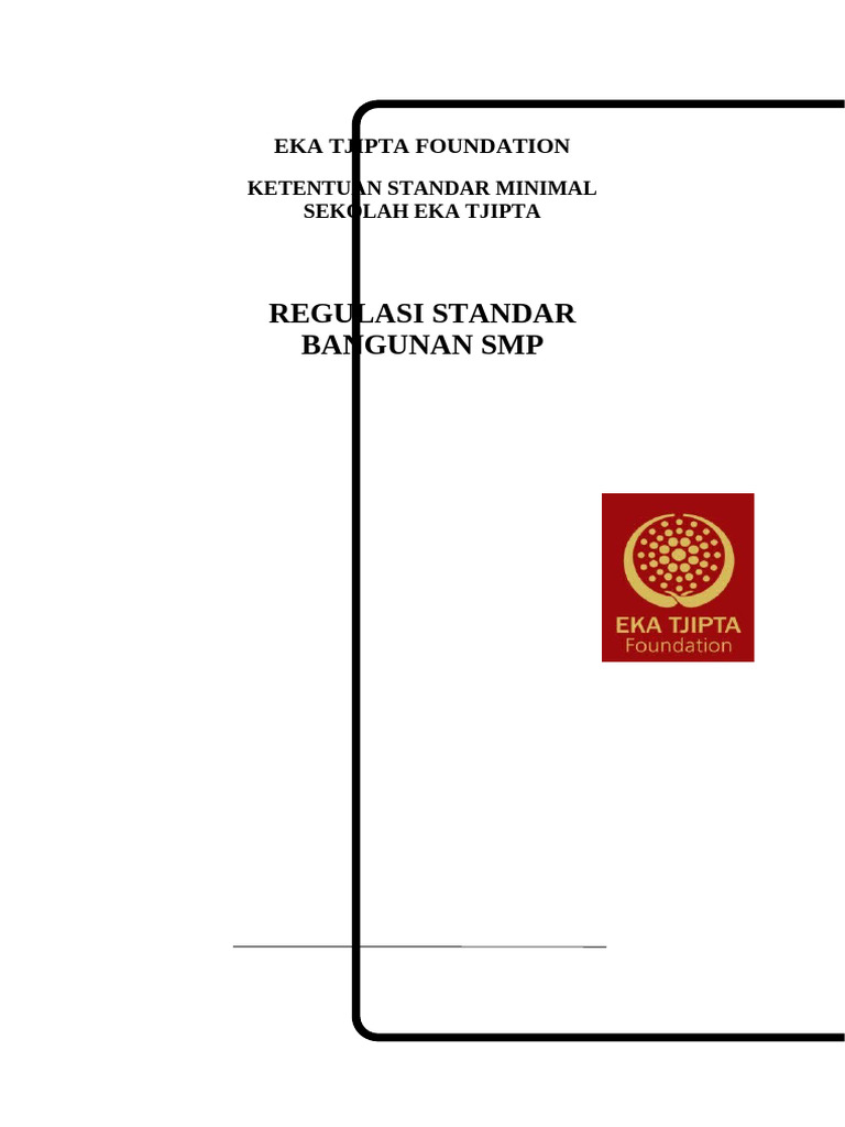 Standar Sarana Prasarana SMP Rev 14052018 | PDF