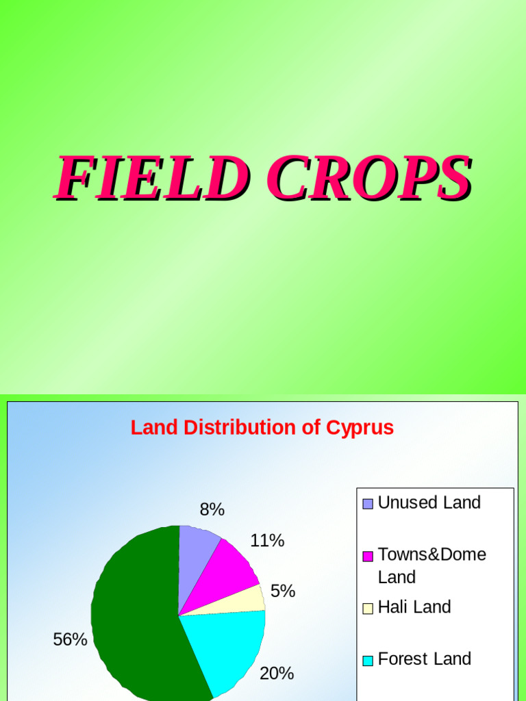 Field Crops1 (Introduction) | PDF