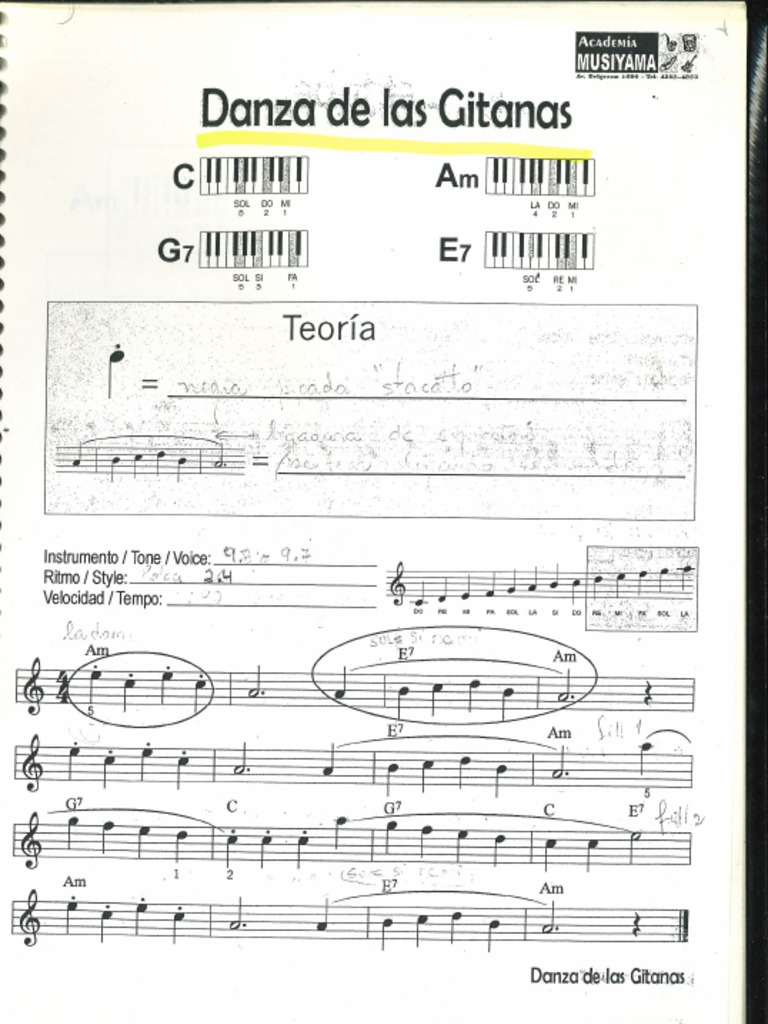 Danza de Las Gitanas | PDF