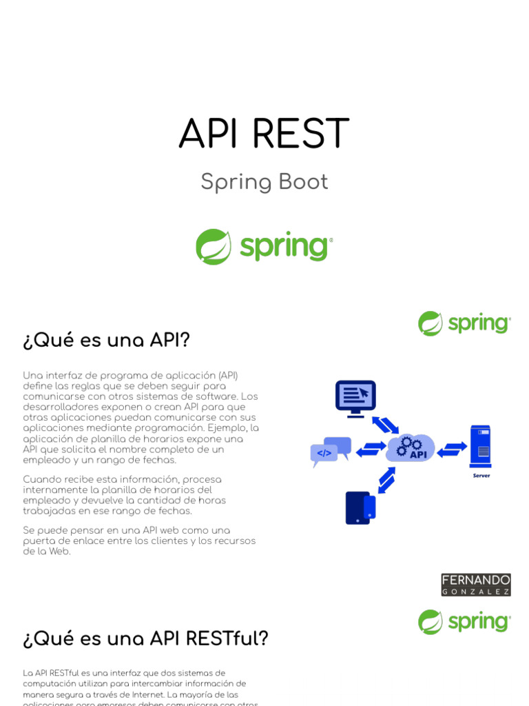 API Rest - Spring | PDF