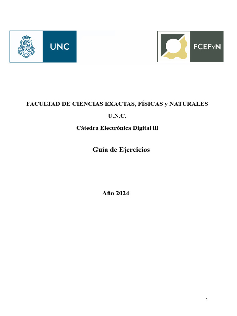 Guía de Ejercicios - EDIII | PDF