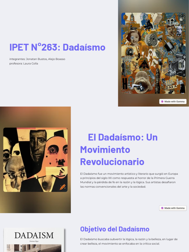 IPET N263 Dadaismo | PDF