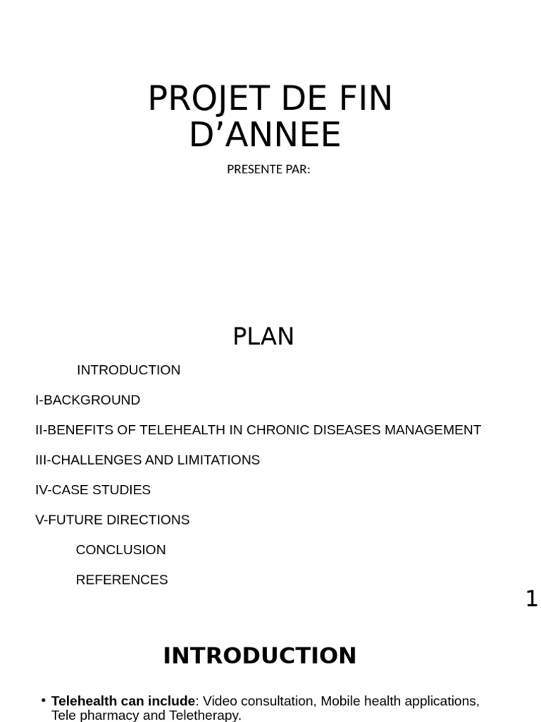 Projet de Fin D'annee | PDF