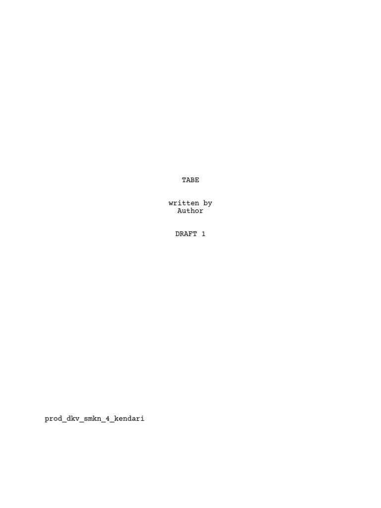 TABE (Dokumen Default) (1) | PDF