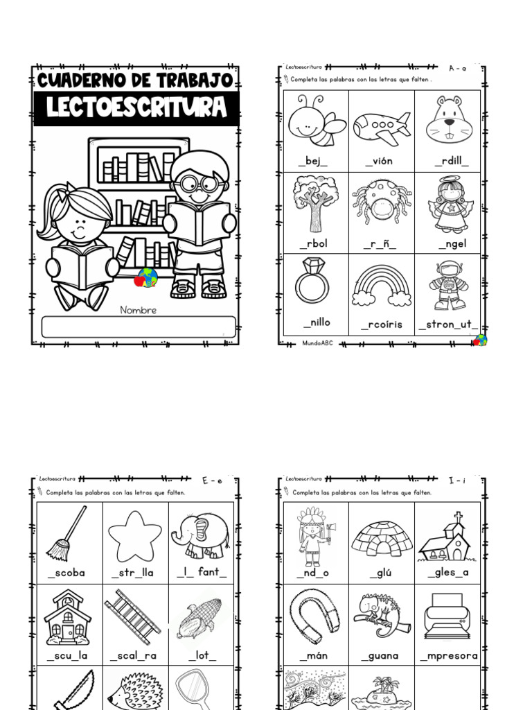 ? MT Cuaderno de Trabajo Lectoescritura PDF | PDF
