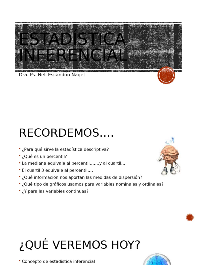 Estadística Inferencial | PDF