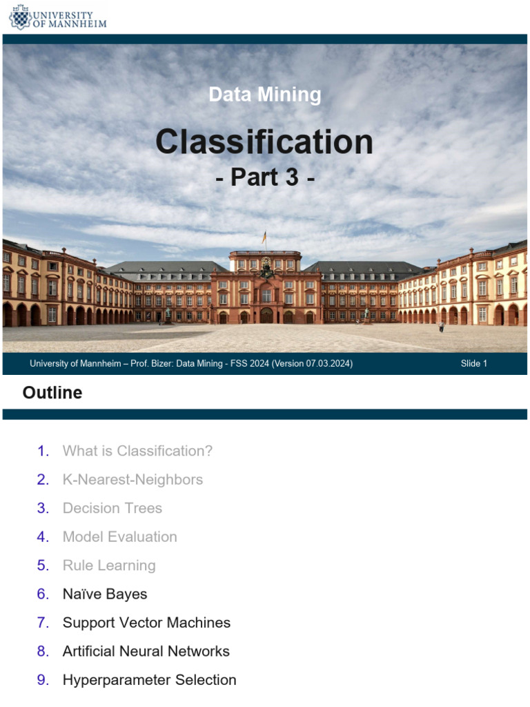 DM02-Classification-3-FSS2024 | PDF