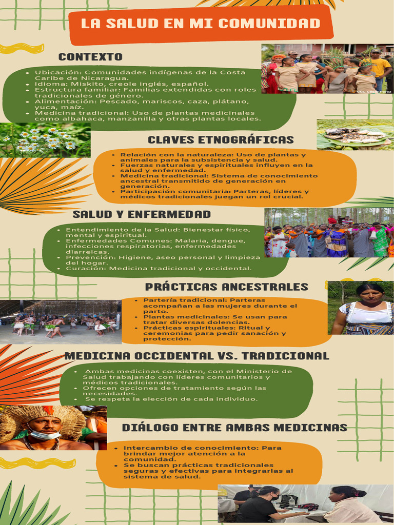 INFOGRAFIA La Salud en Mi Comunidad | PDF
