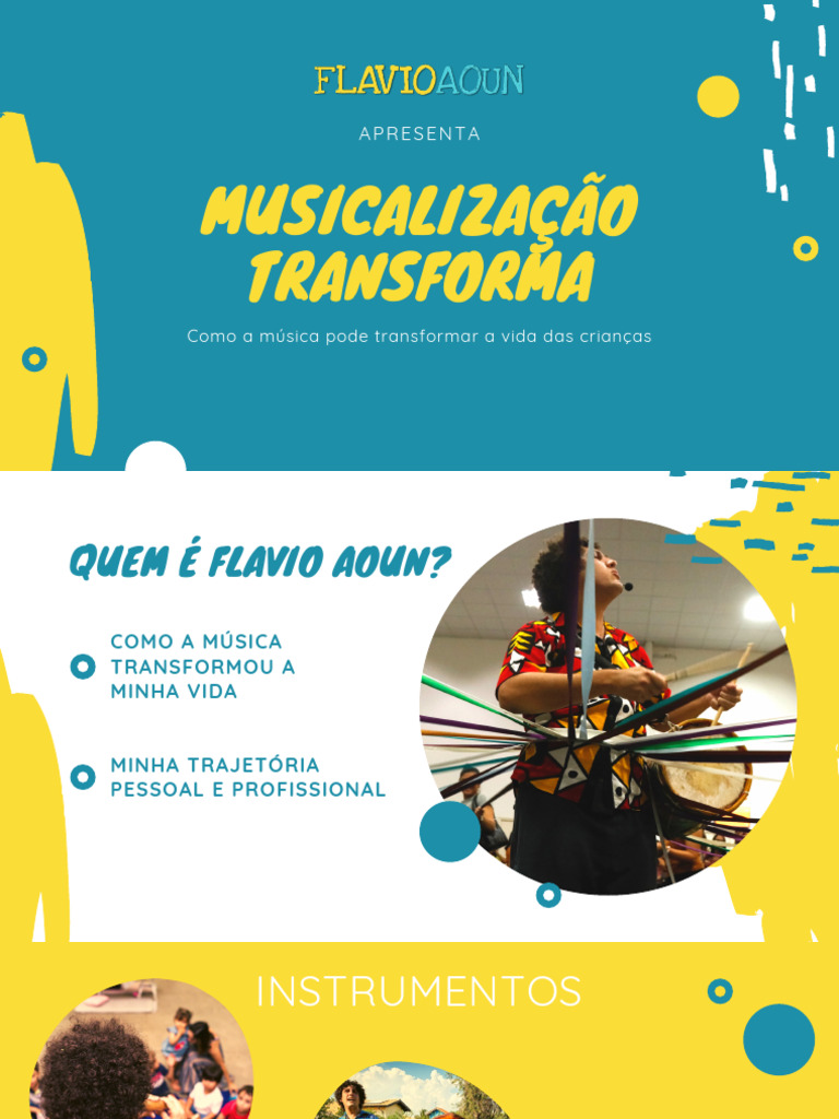 Live - Musicalização Transforma | PDF