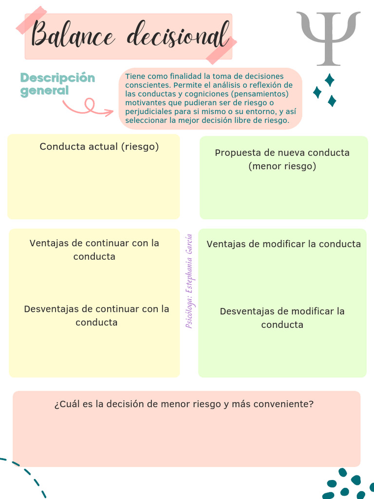 Ejemplo Balance Decisional | PDF