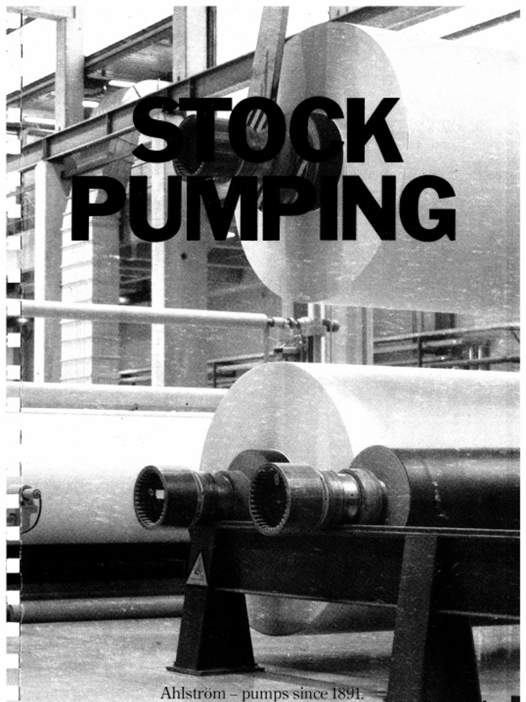 STOCK PUMPING Alstrom | PDF