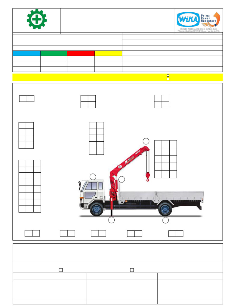 Form Inspection Manlift | PDF