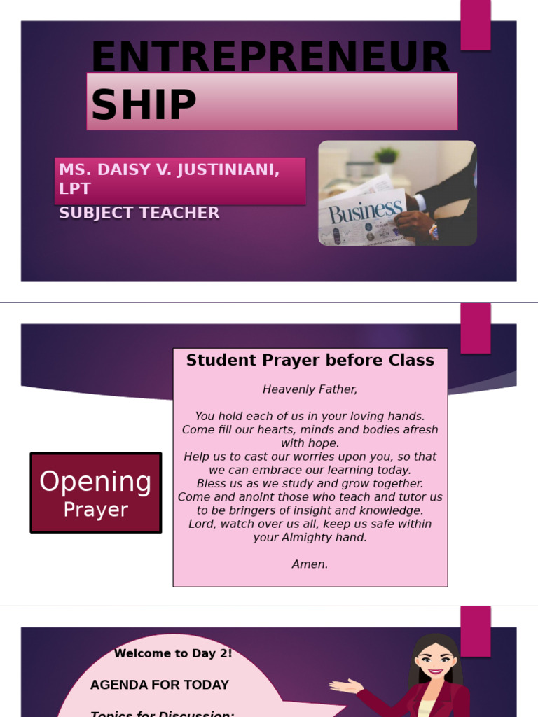 2.entrep. LESSON 1.1 Definition Skills Competencies | PDF