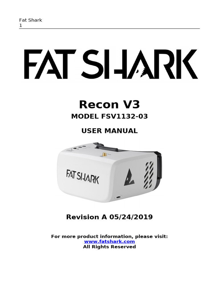 Recon V3 Manual | PDF