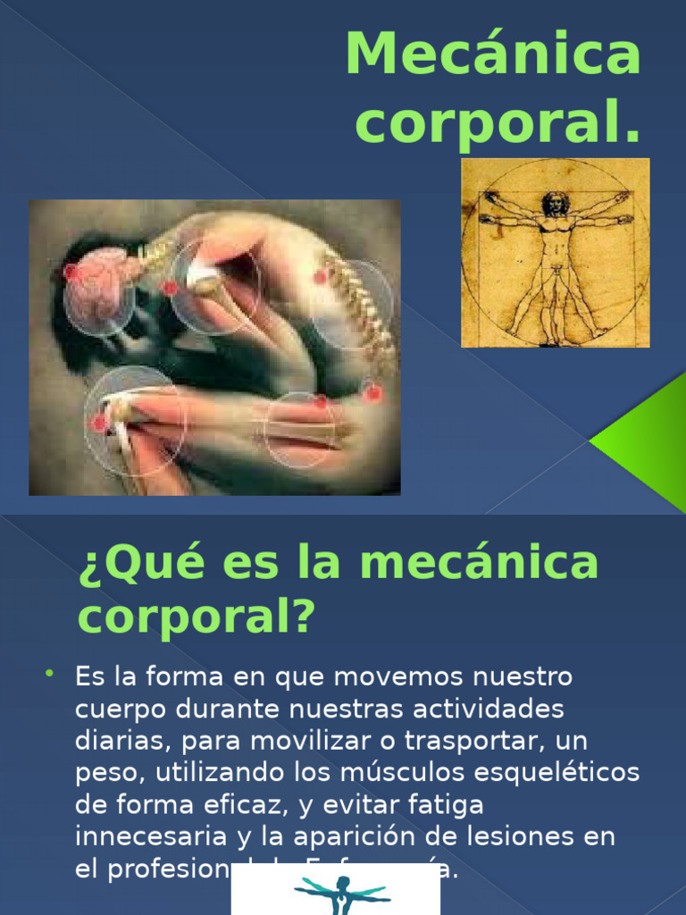 Mecánica corporal | PDF