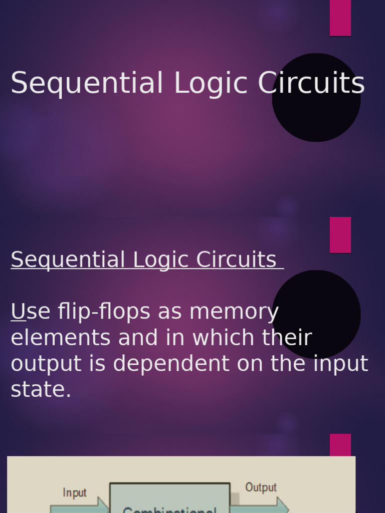 Sequential Logic Circuits | PDF