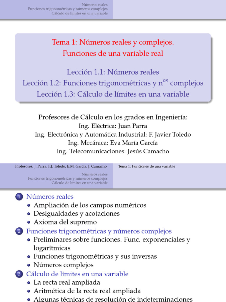 Transparencias Tema 1 - 10-10-2023 | PDF